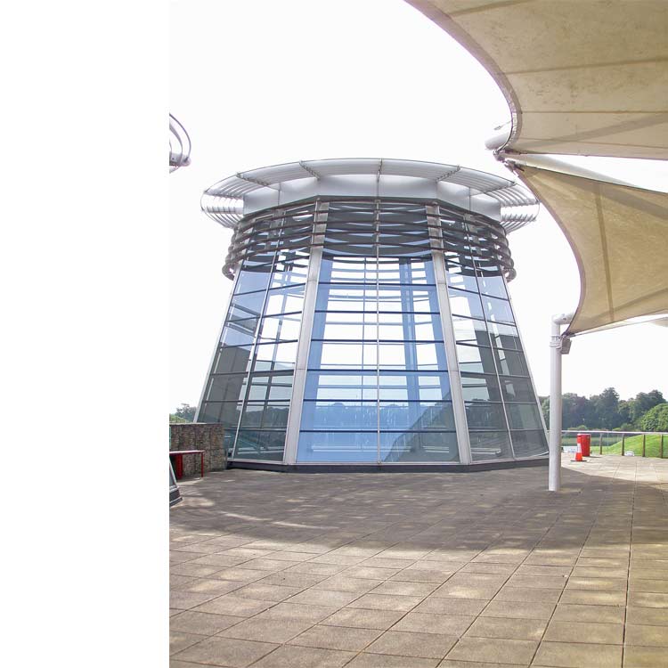 ADT Facade Solutions - Swimming pool Glass Facade