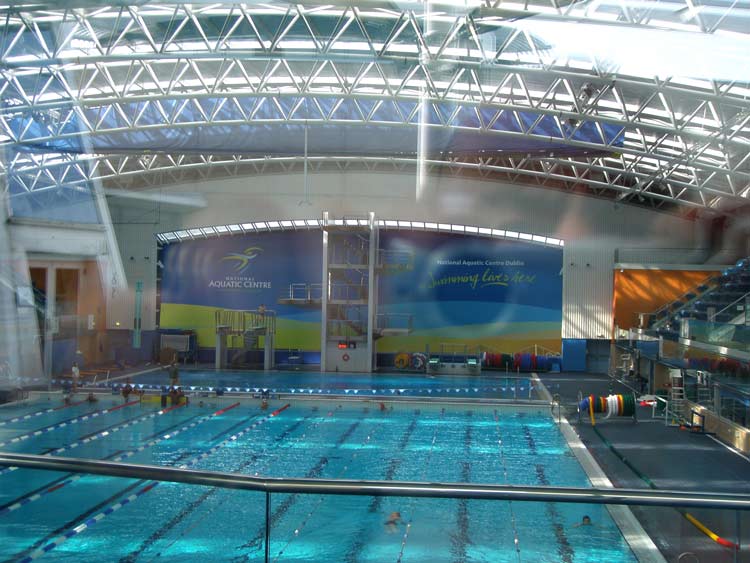 ADT Facade Solutions - Swimming pool Glass Facade